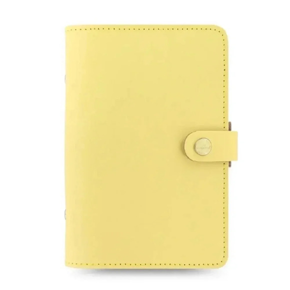 filoFAX | Office | New Filofax Original Personal Light Yellow Leather ...